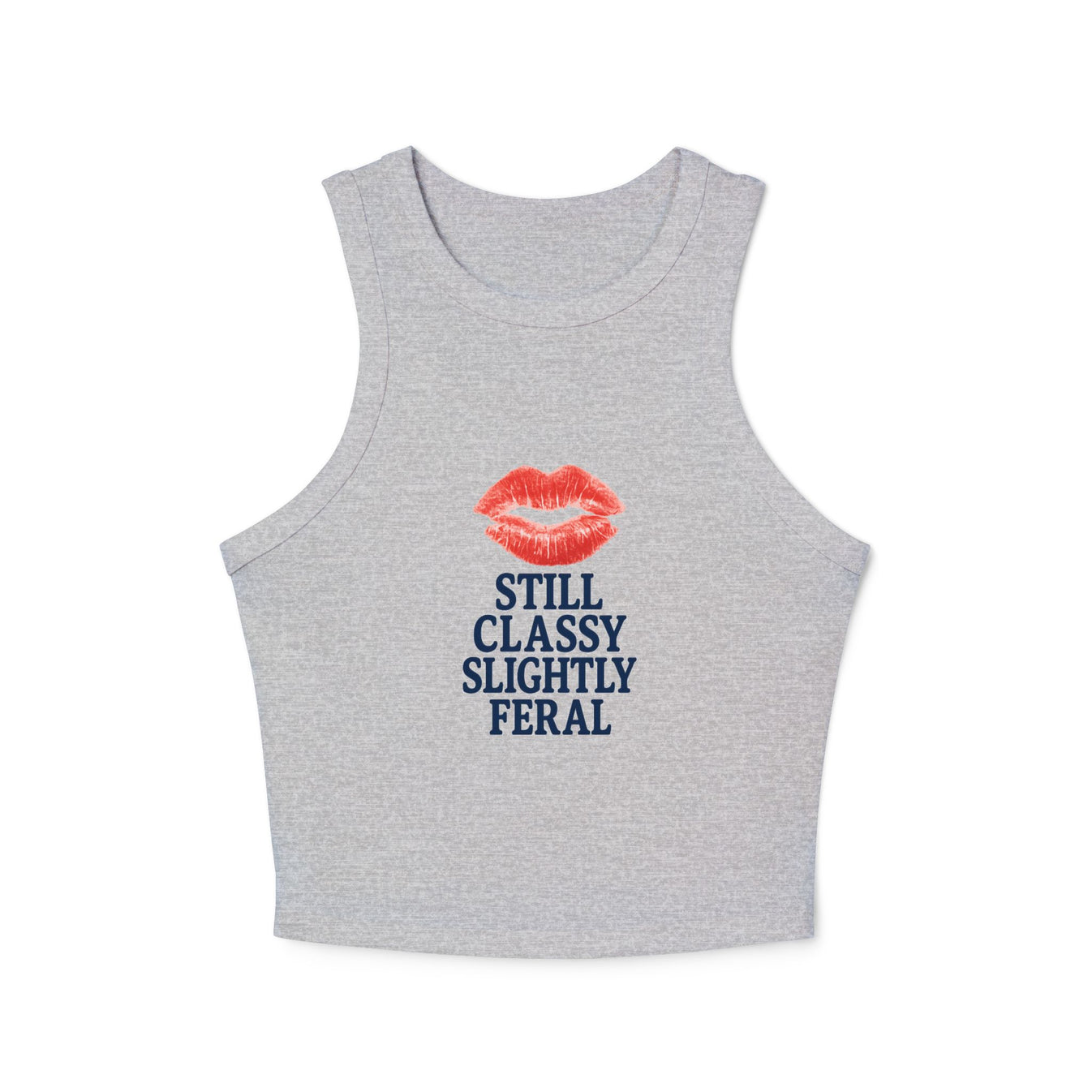 Still Classy Slightly Feral Tank – Cobalt Threads