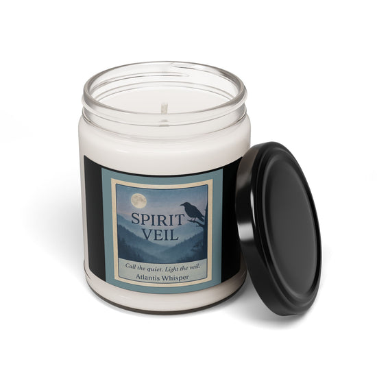 Soy Candle, Spirit Veil Scented Candle, Relaxing Light Scent Candle, H ...