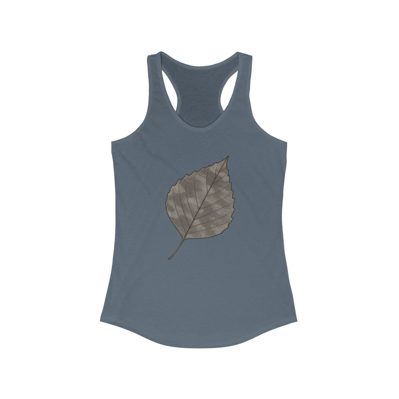 Camo Birch Leaf Racerback Tank – Wild Waters Collection – Cobalt Threads