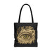 Floral Green Eye Tote Bag – Cobalt Threads